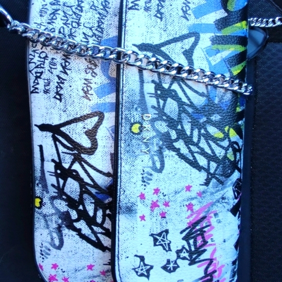 Dkny | Bags | Dkny Graffiti Purse New With Tags | Poshmark